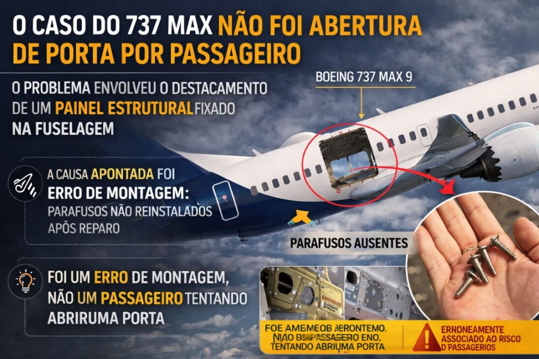 Por que ninguém consegue abrir a porta do avião em pleno voo e como ...