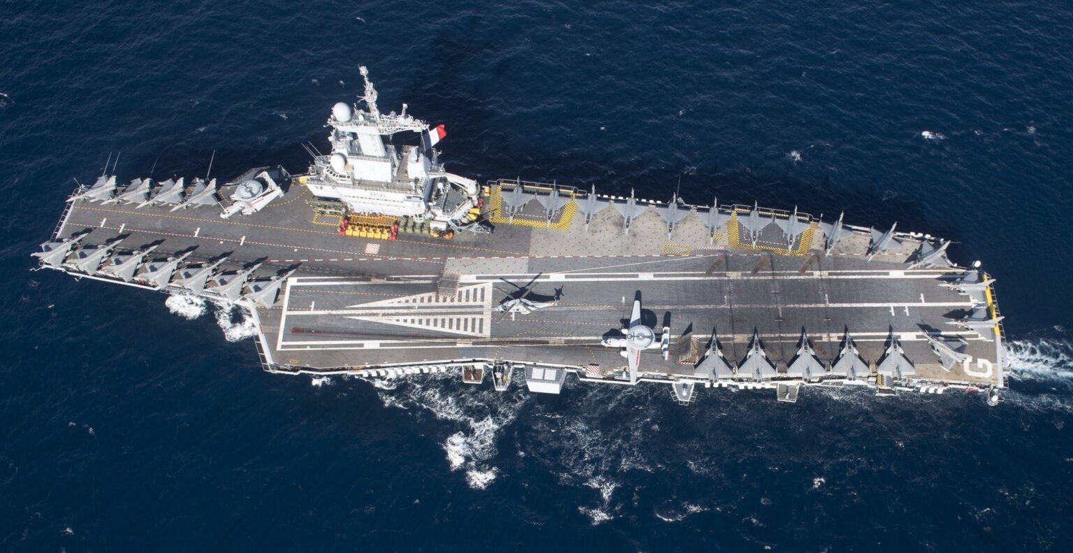 Weighing 42.500 tons and equipped with two nuclear reactors, the ...