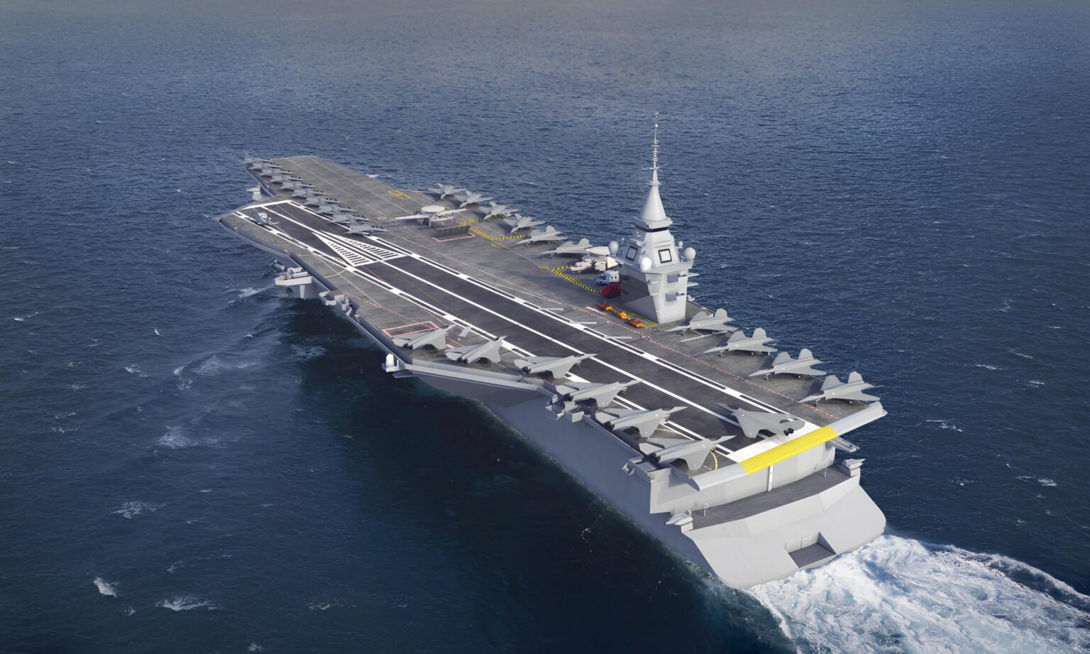 France has only one nuclear-powered aircraft carrier, and when it ...