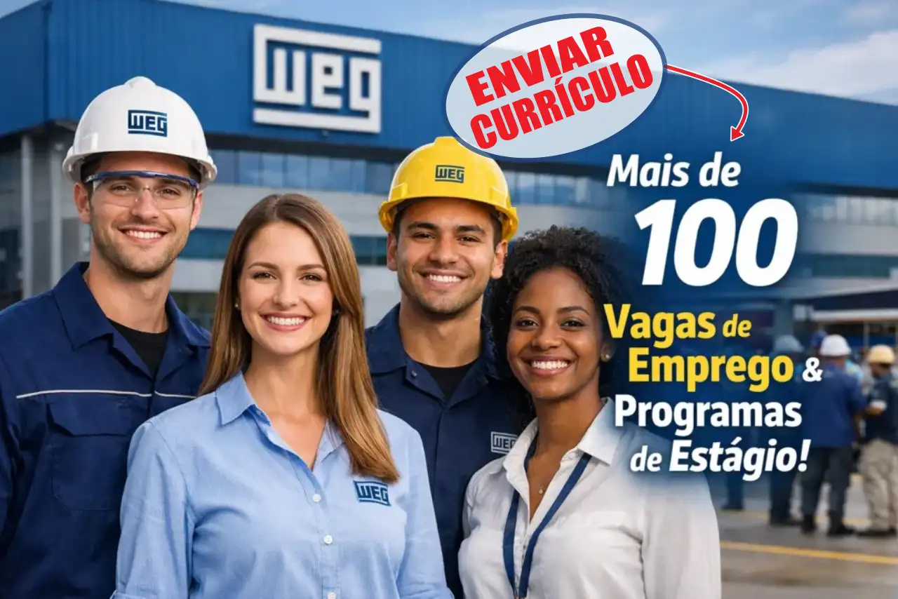 WEG amplia contratações em vários estados do Brasil e disponibiliza ...