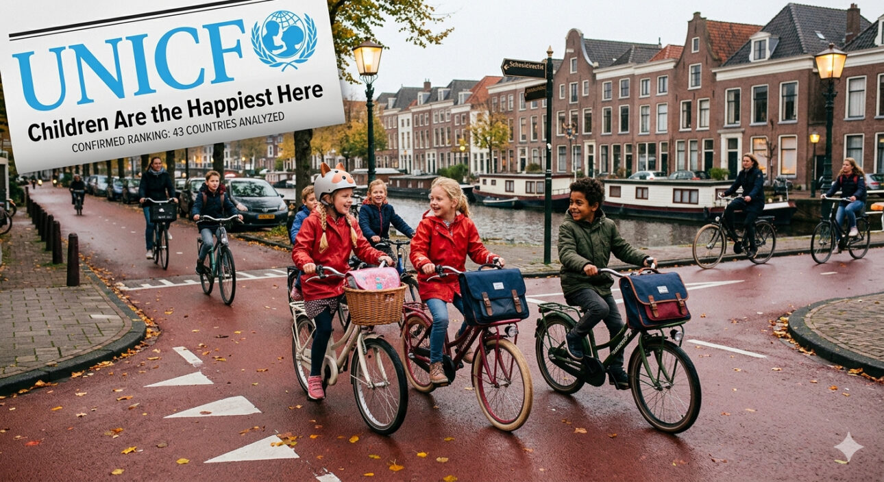 Nos Países Baixos, crianças de 7 anos vão sozinhas de bicicleta para a ...
