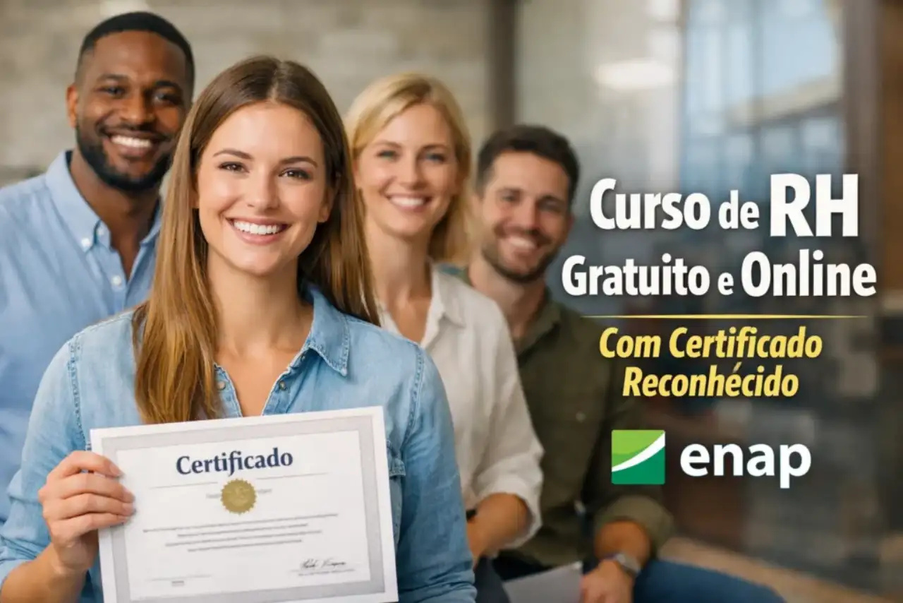 Estude sem pagar nada um curso de RH com diploma oficial reconhecido ...