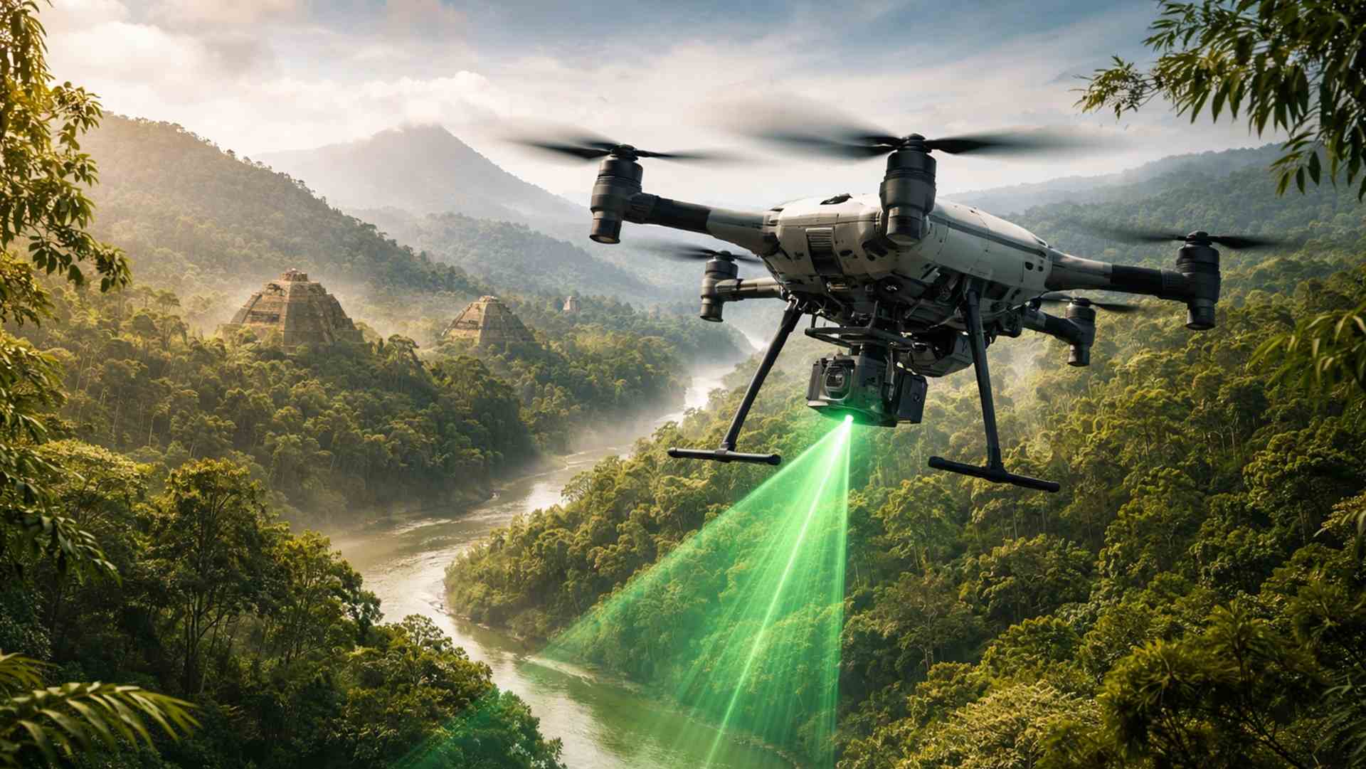 O que antes era feito em barcos agora é feito com drones na Amazônia, e ...