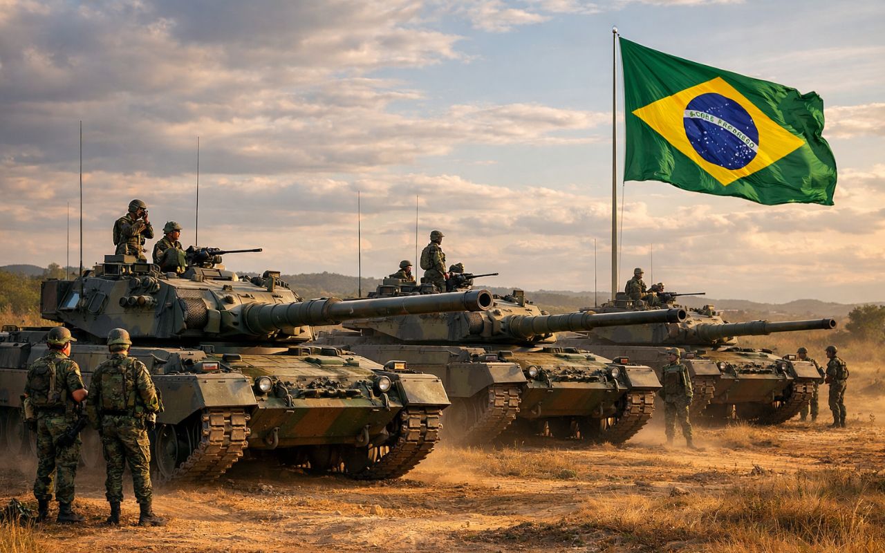 Com mais de 200 unidades em operação, os tanques Leopard 1A5 passaram ...