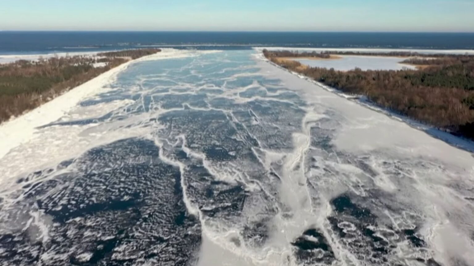 Parece cena de filme, mas aconteceu de verdade: com até –22 °C, mar ...