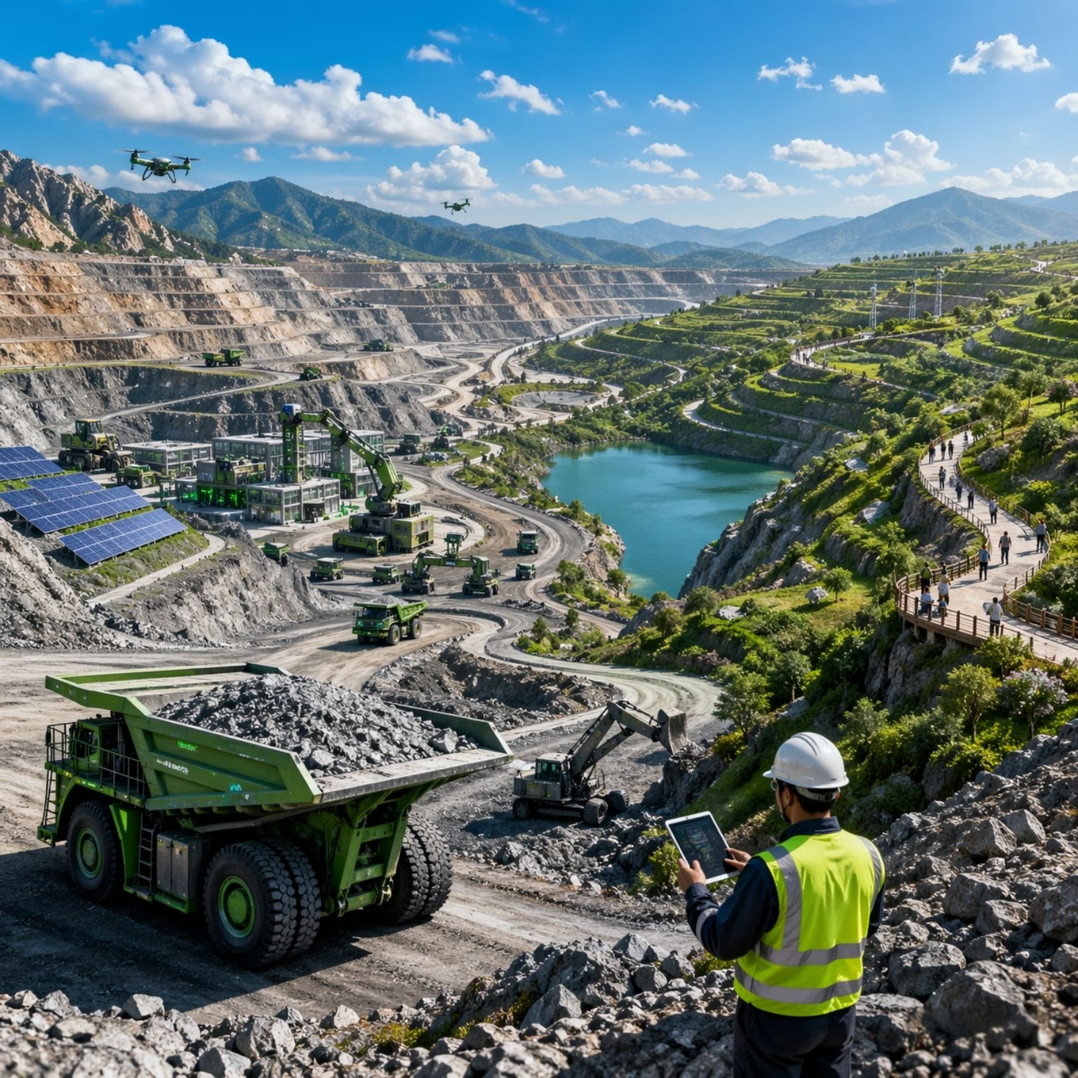 China acelera mineração sustentável com mais de 5.500 minas verdes ...