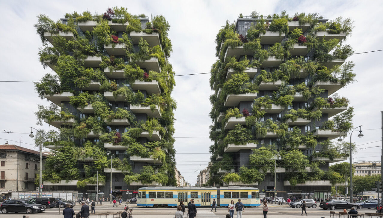 Bosco Verticale Milao: 900 árvores é 20 mil plantas em 2 torres - CPG ...