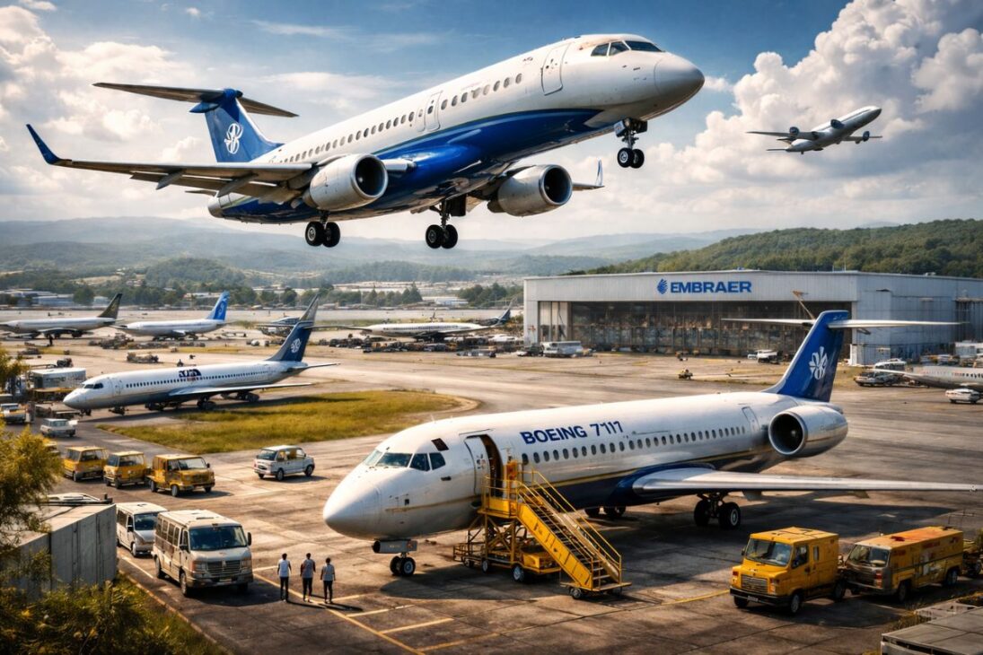 Embraer derruba o Boeing 717 no próprio quintal: E-Jets chegam ...