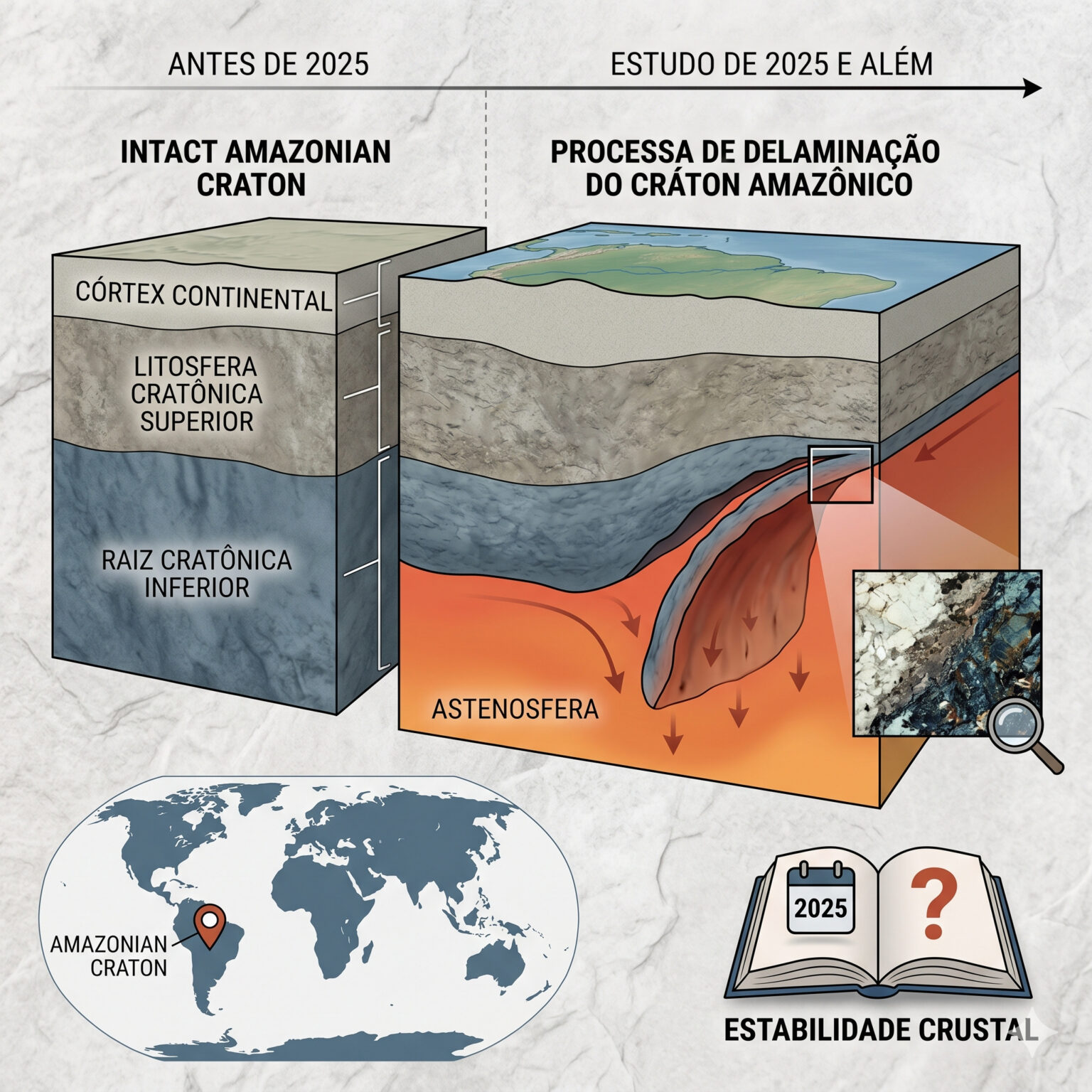 Estudo sobre o Cráton Amazônico acende alerta geológico no Brasil: o ...