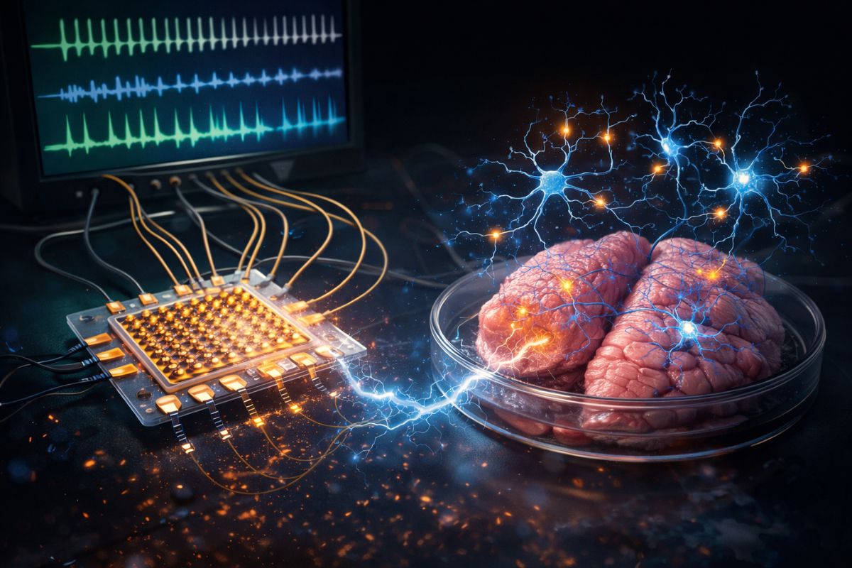 Neurônios artificiais impressos em polímero flexível conversam com ...