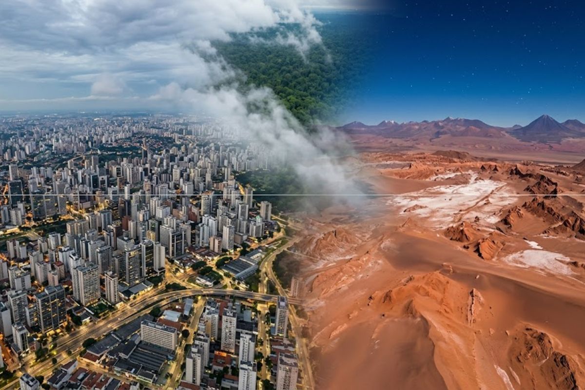 São Paulo e o Atacama estão na mesma latitude: o que separa uma ...