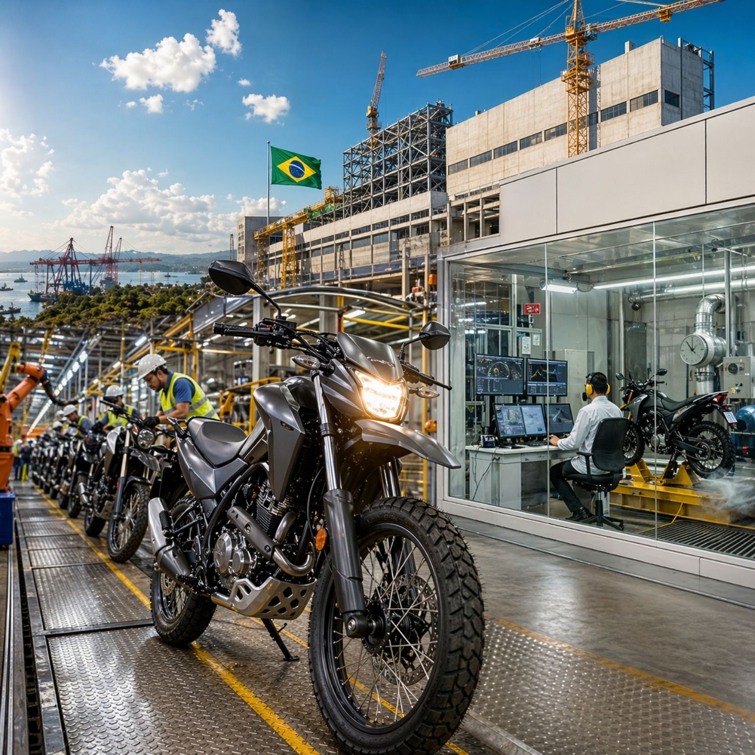 Shineray acelera no Brasil com R$ 300 milhões até 2030: fábrica de ...