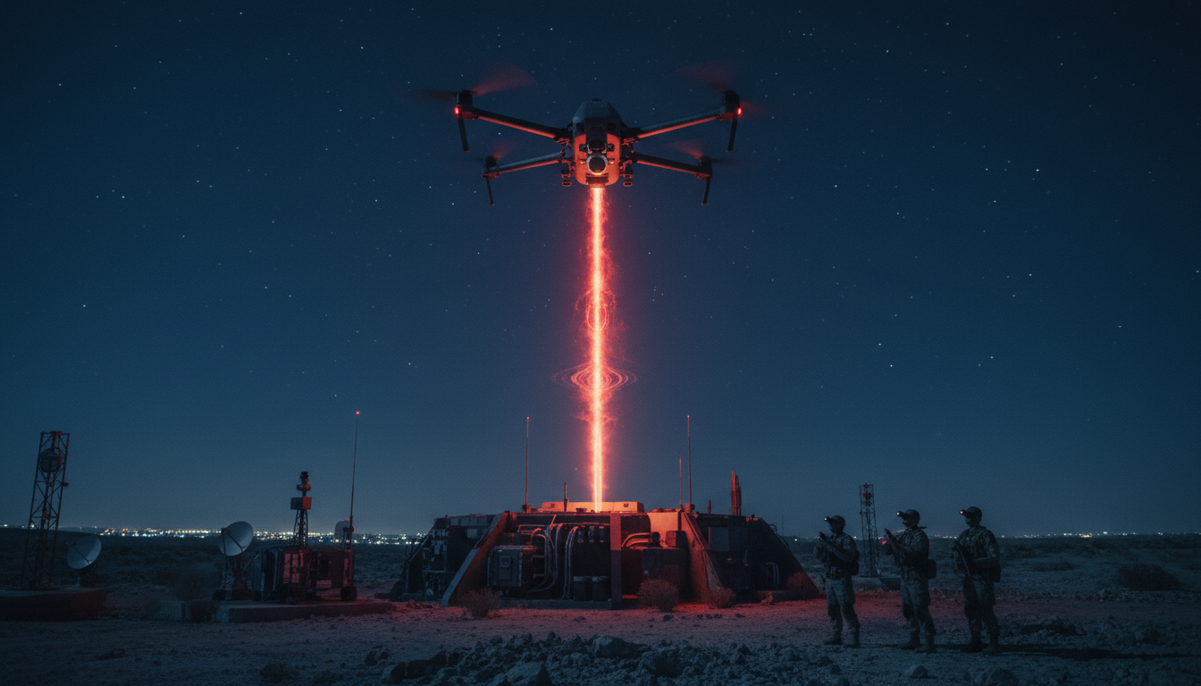 Laser drone voo infinito: Pentágono testa US$ 270 mi