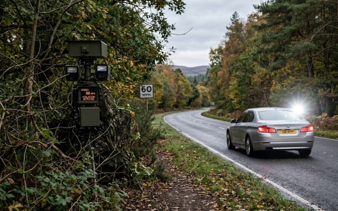 Motoristas multados por radar escondido atrás de árvores conseguem ...