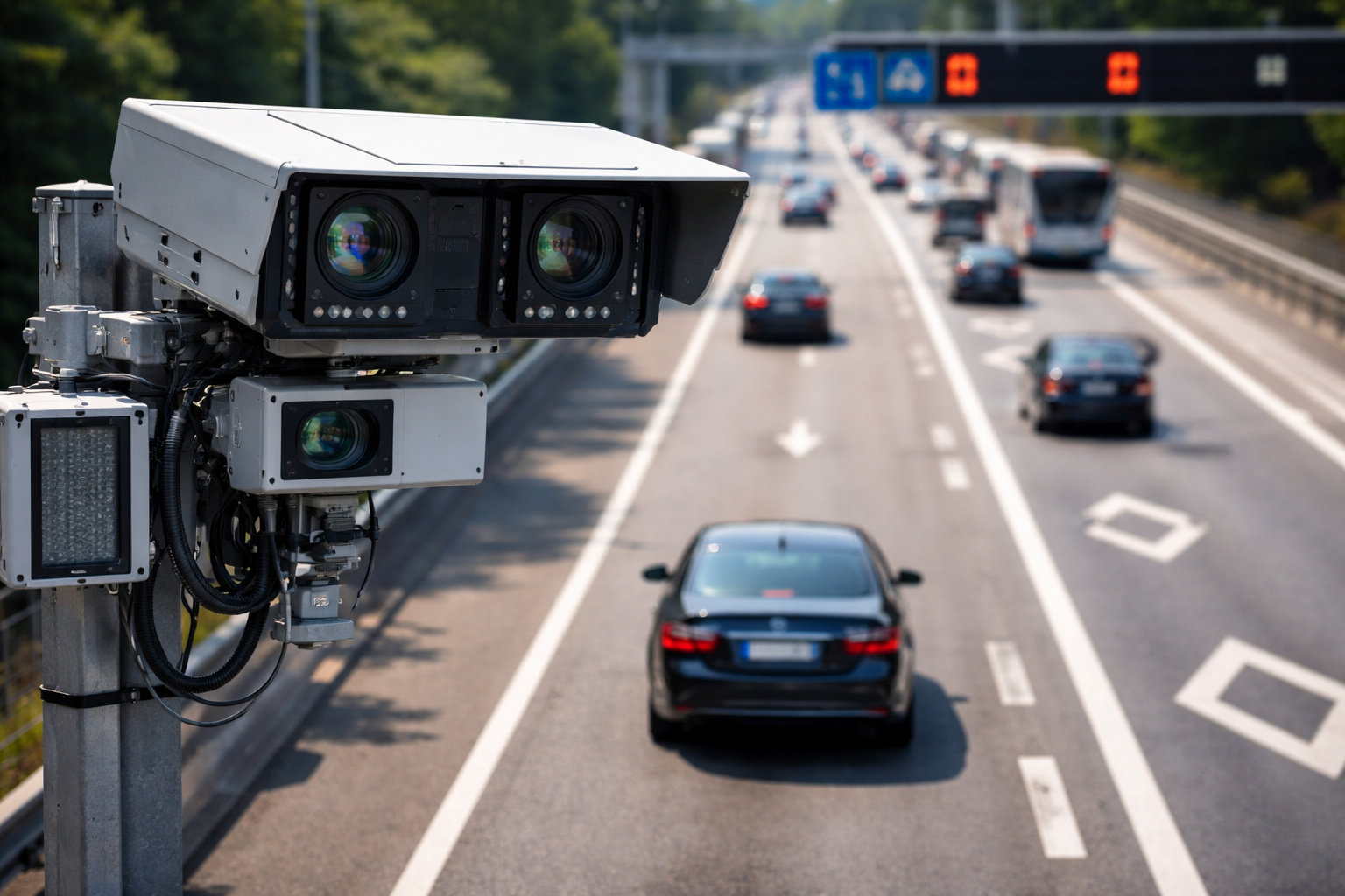 Novo radar inteligente começa a multar quem dirige sozinho e tecnologia ...