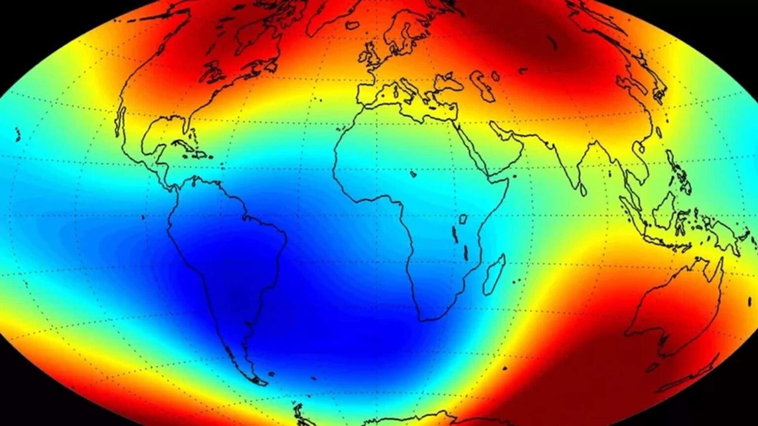 Anomalia magnética sobre o Brasil nasceu no Oceano Índico há 900 anos ...