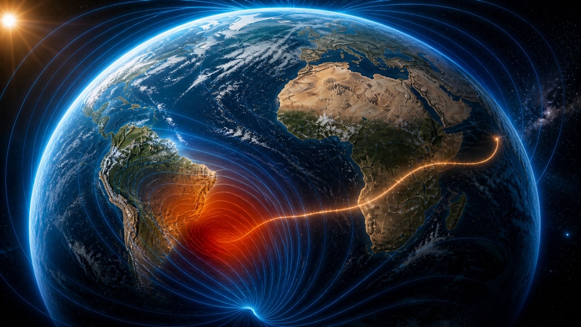 Anomalia magnética sobre o Brasil nasceu no Oceano Índico há 900 anos ...