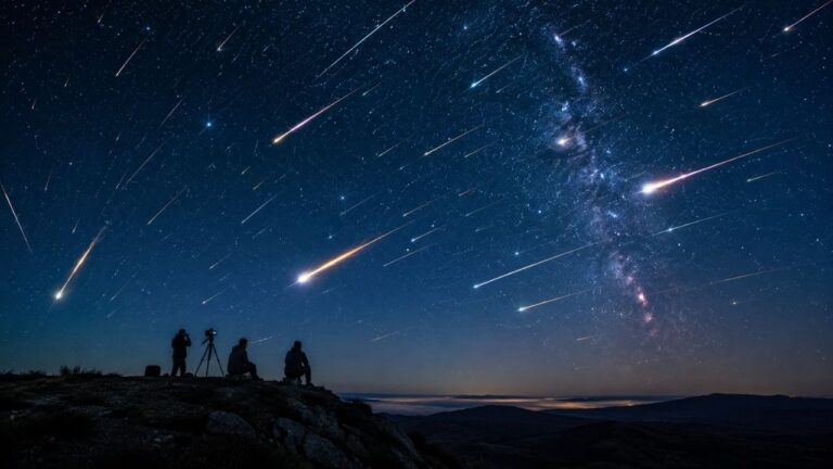 Chuva de meteoros de 2026 terá pico de até 150 rastros por hora nas ...