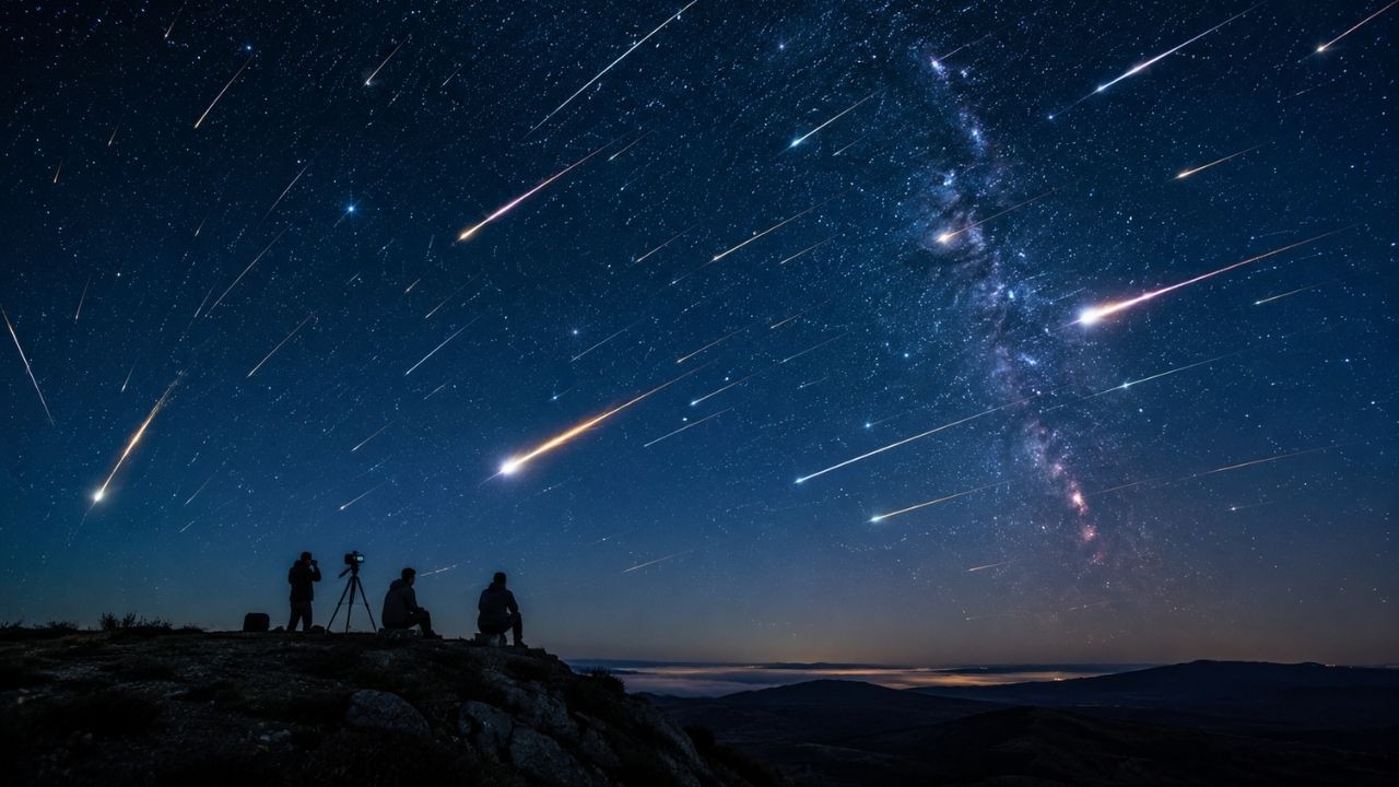 Chuva de meteoros de 2026 terá pico de até 150 rastros por hora nas ...