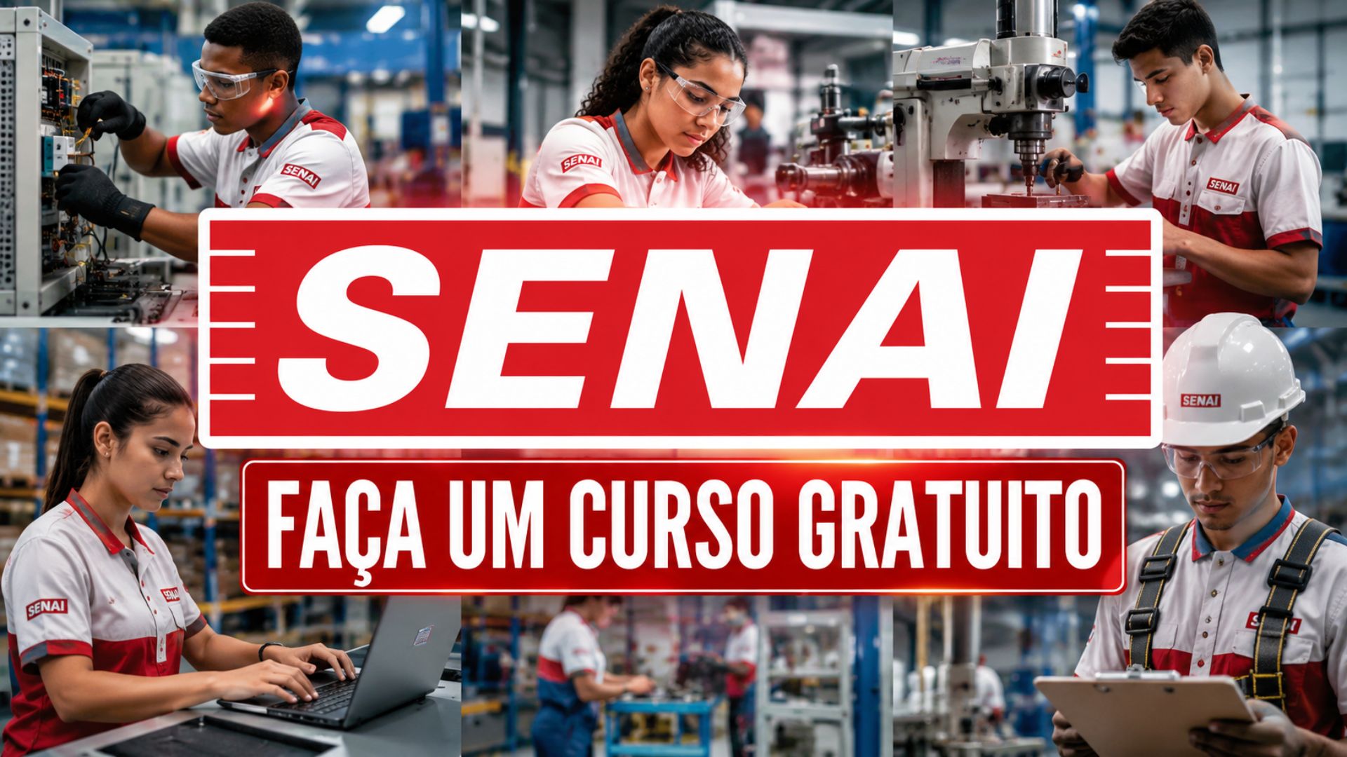 Faça um curso no Senai: vagas para cursos como eletromecânica ...