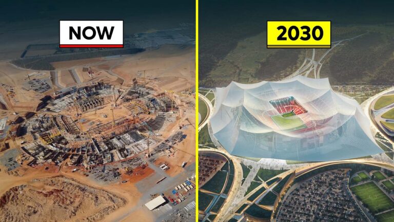 Marrocos prepara estádio de 115 mil lugares para a Copa de 2030 com ...