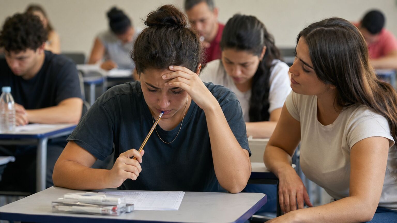 A ansiedade que trava tantos estudantes na hora da prova ganhou ...
