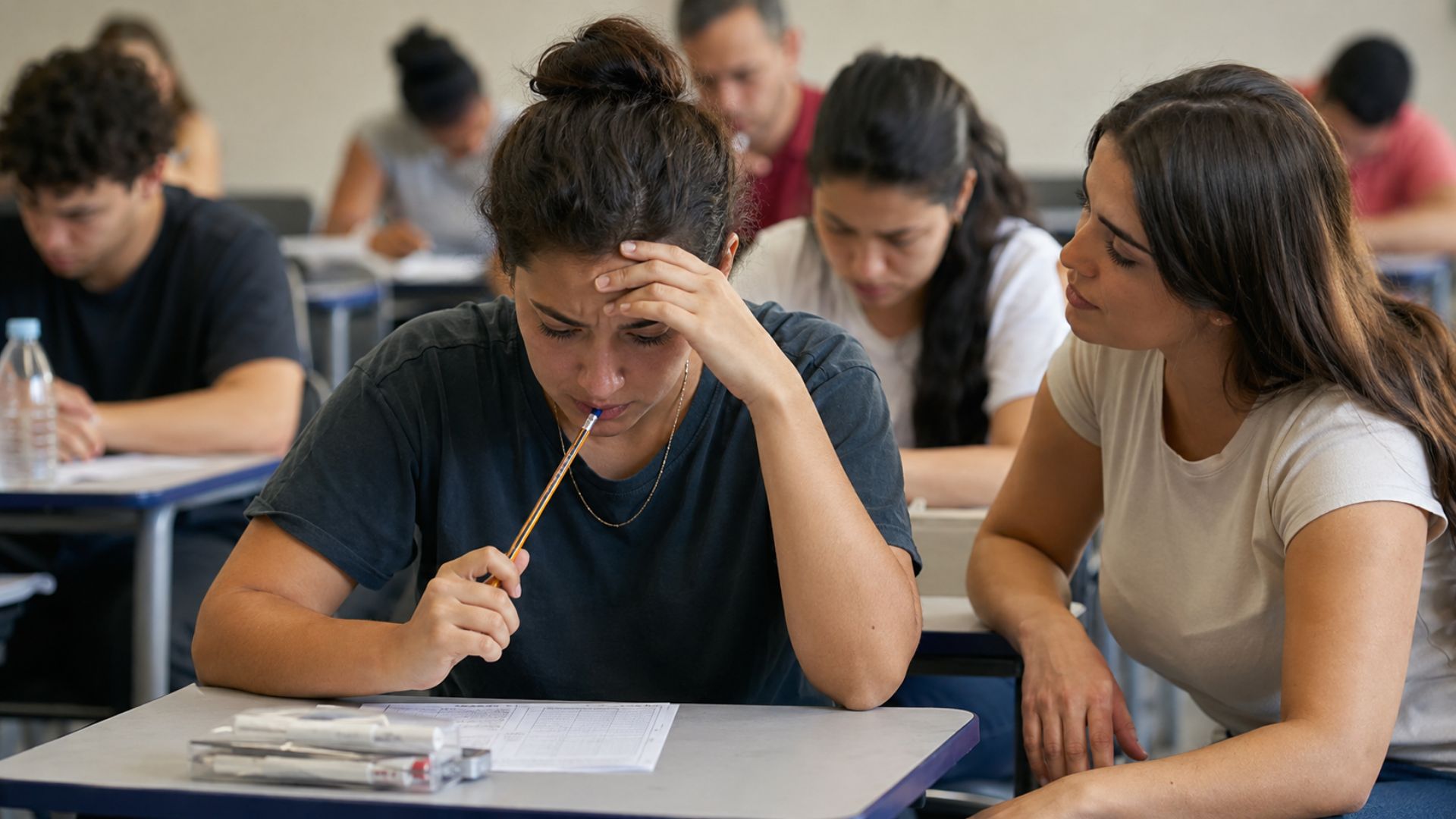 A ansiedade que trava tantos estudantes na hora da prova ganhou ...