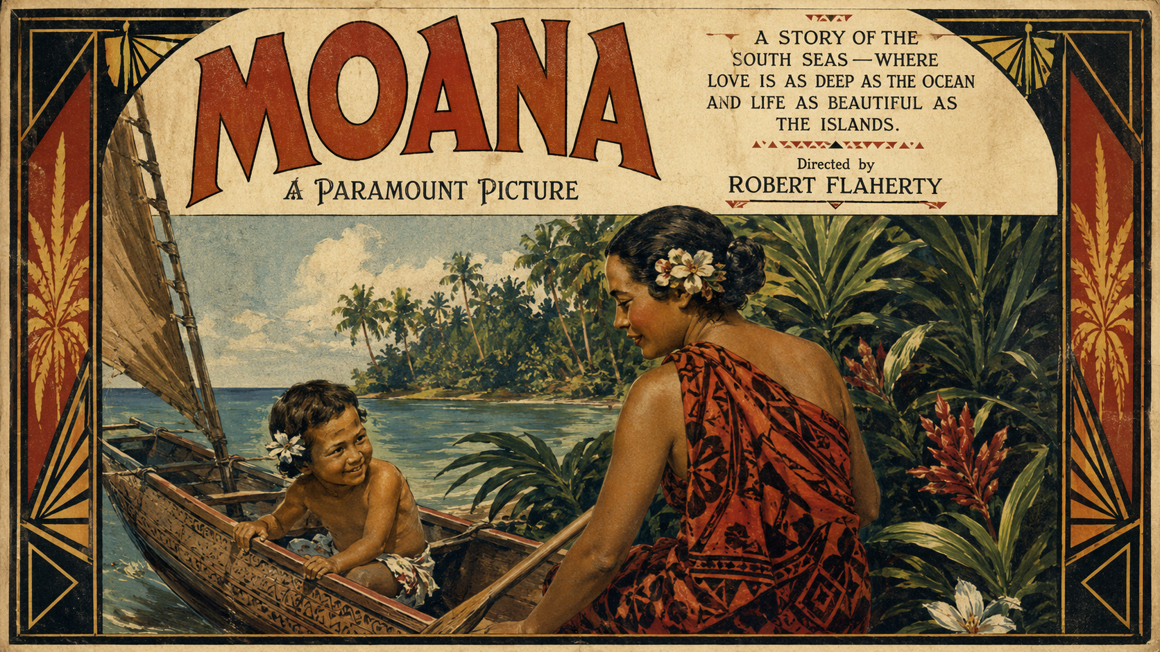 90 anos antes da Disney, uma “Moana original” já fazia história no ...