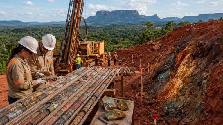 Mineradora perfurava centenas de metros abaixo da área já mapeada no ...