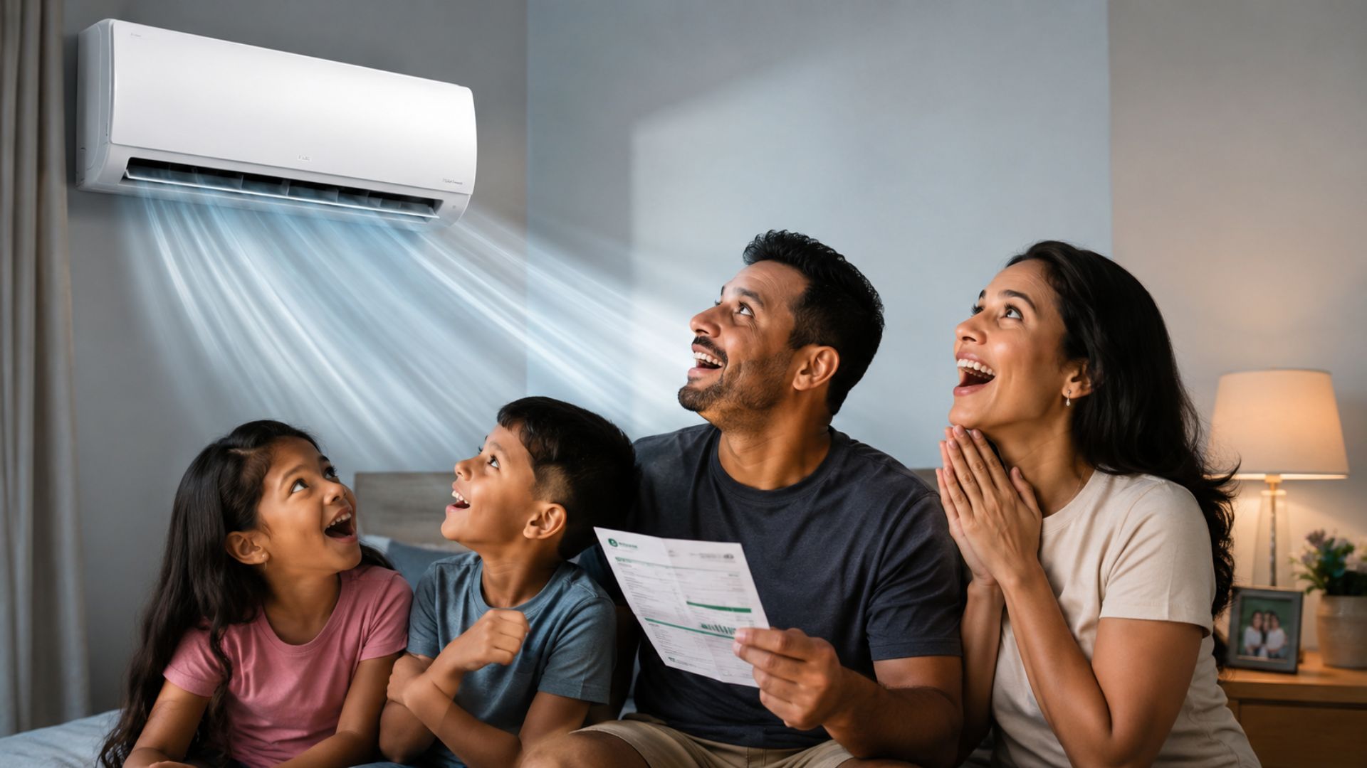 Família que sofre com a conta de luz no fim do mês encontra ar ...