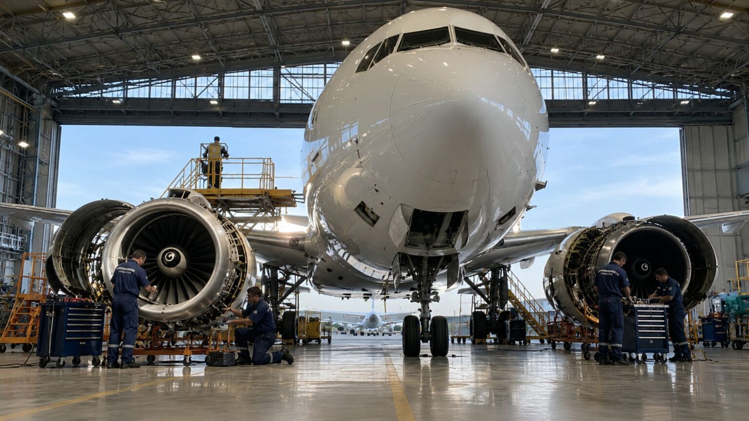 A manutenção de aeronaves se tornou uma das áreas técnicas mais ...