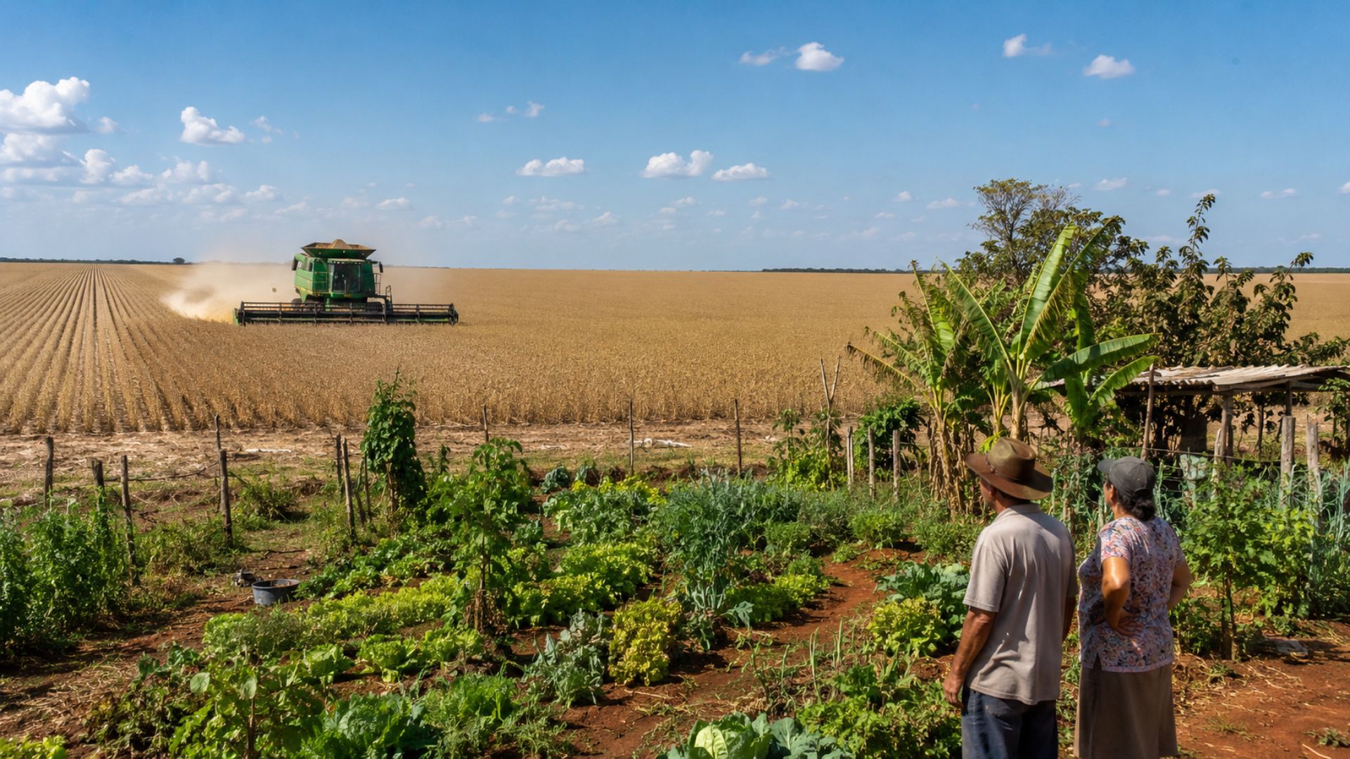 No Matopiba, a soja tomou o lugar do arroz e do feijão, e comunidades ...