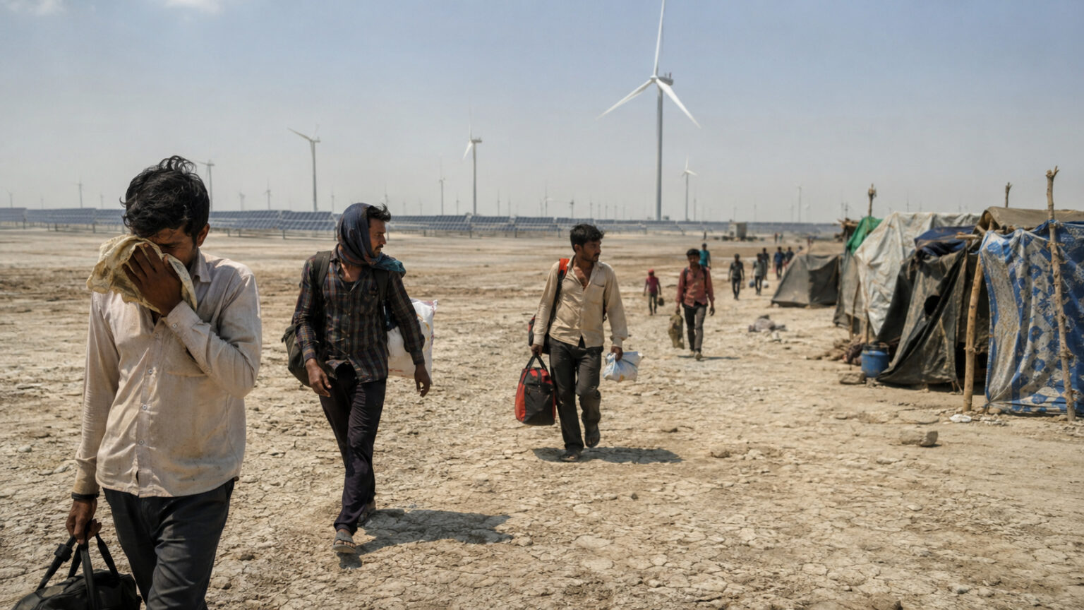 Trabalhadores migrantes largaram o maior parque de energia renovável do ...