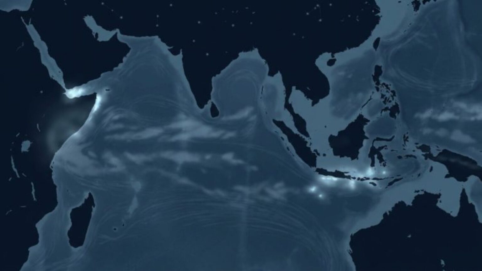 Uma área de mais de 100 mil km² do oceano, do tamanho da Islândia ...