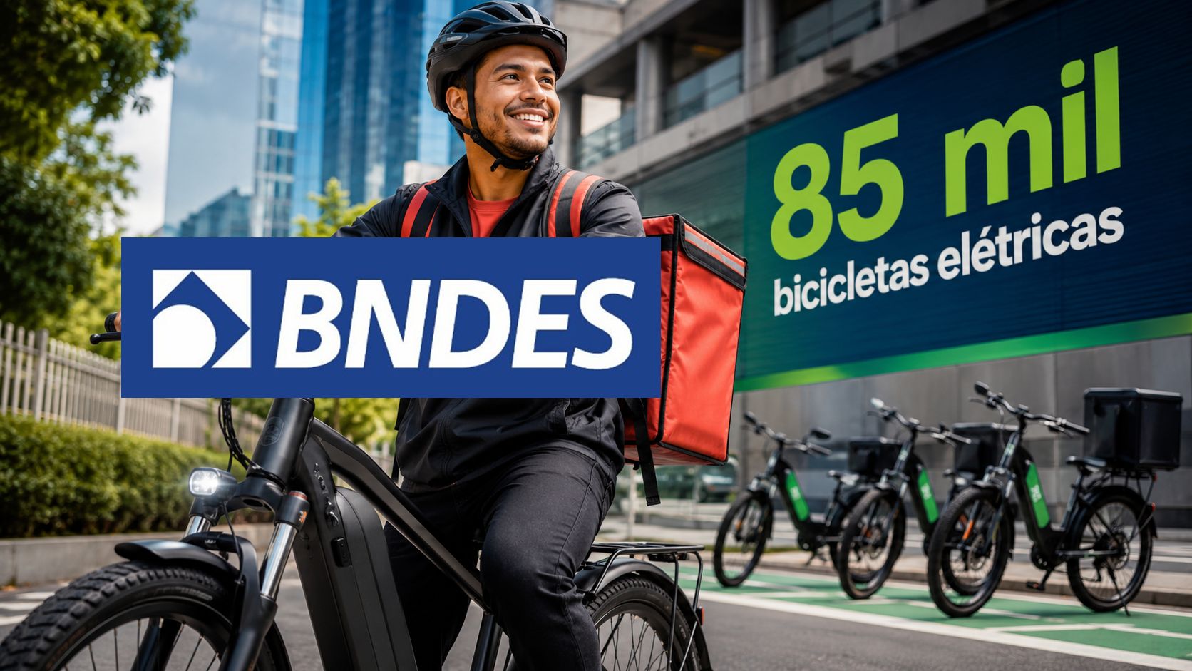 BNDES anuncia R$ 340 milhões para financiar 85 mil bicicletas elétricas ...